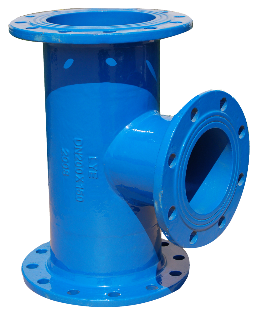 Codo 90 ° bridado hierro dúctil – Orbe